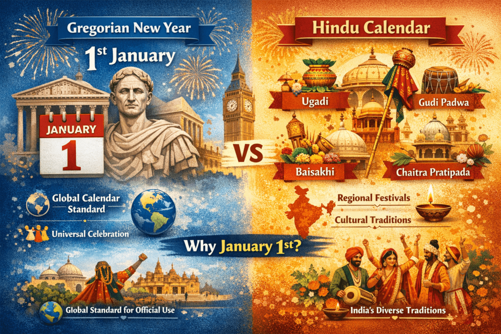 Why India Celebrates New Year on 1st January Instead of the Hindu ...